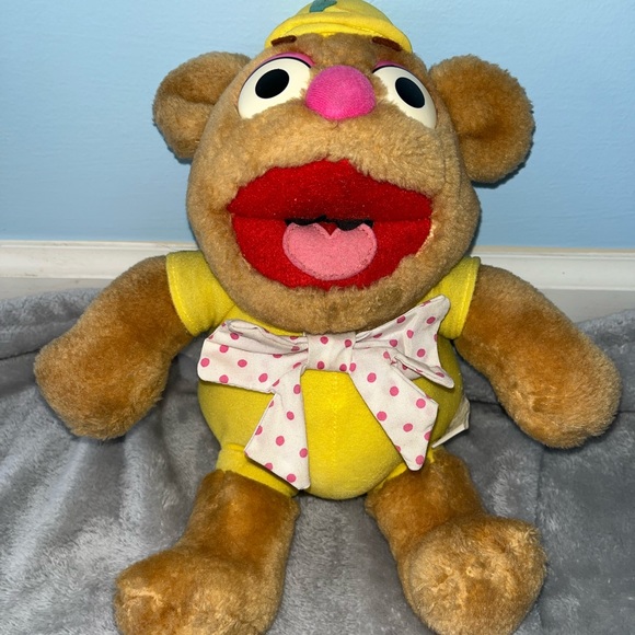 Toys | Muppet Babies Fozzie Bear Plush Stuffed Animal 12 Vintage | Poshmark
